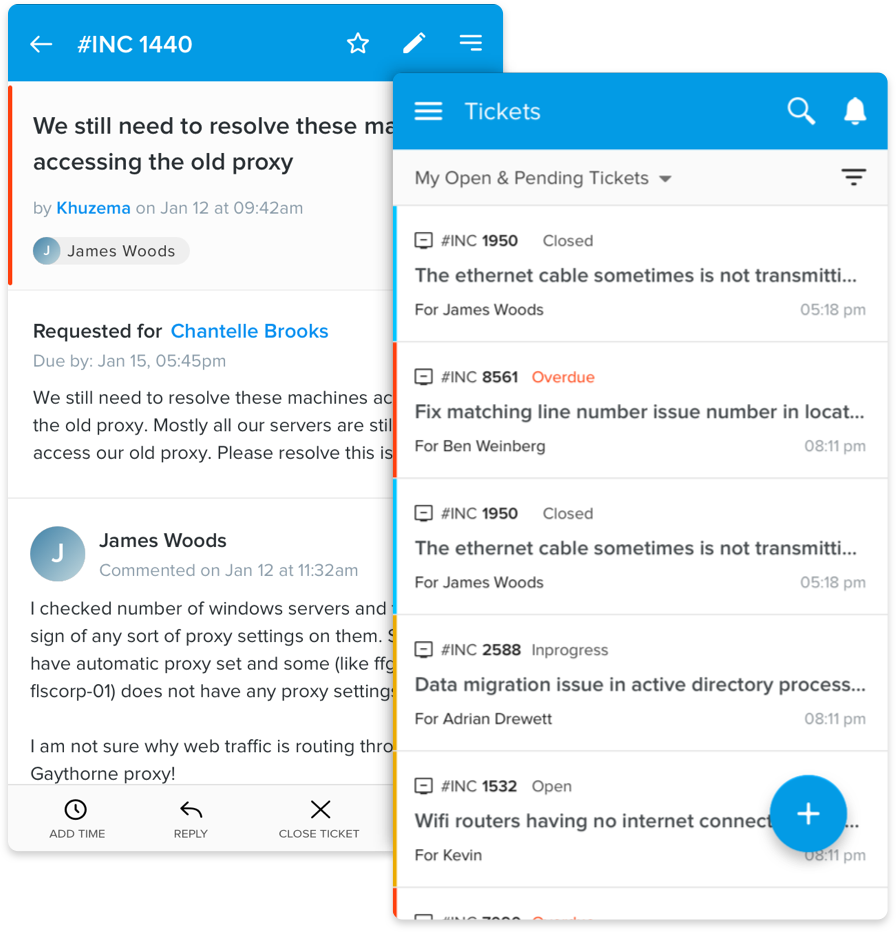 Freshservice Service Desk Mobile App | On-The-Go IT Support
