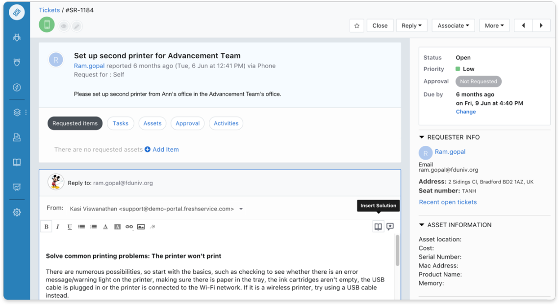Knowledge Base for your IT Support - Freshservice | Freshworks