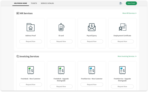 Self-Service Portal für Ihren IT Support | Freshservice