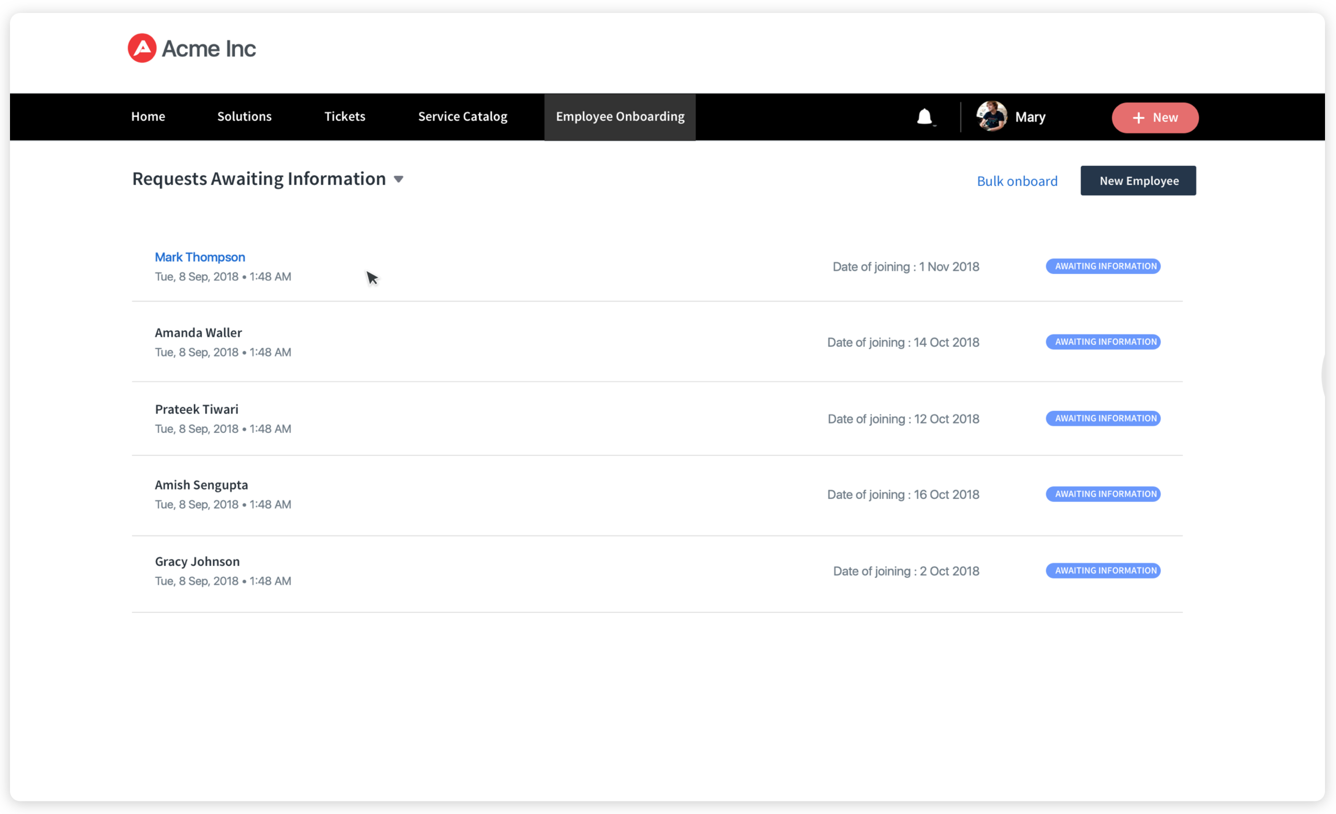 Onboard Your New Hires with Ease | Freshservice by Freshworks