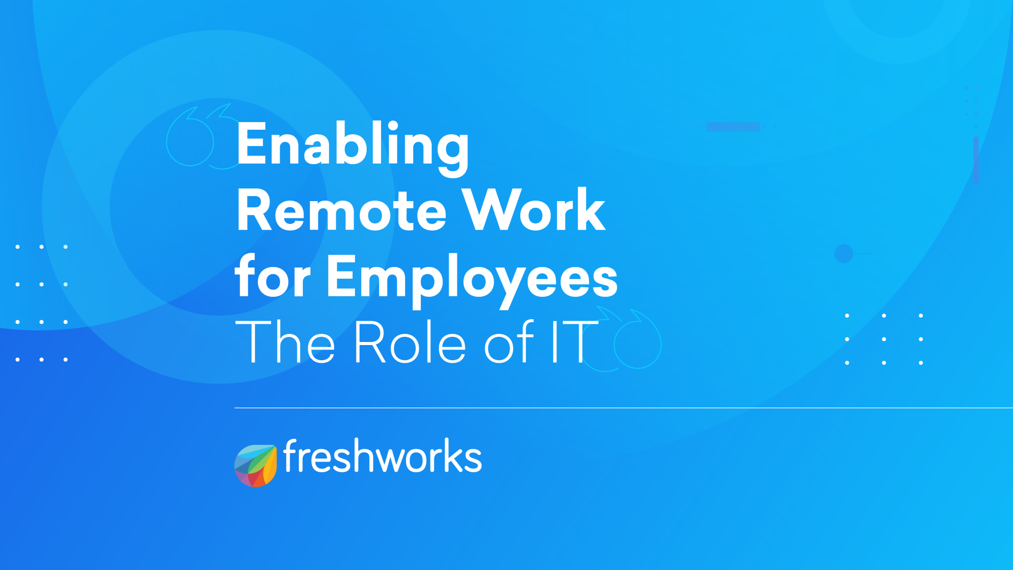 Remote IT Support - Freshservice by Freshworks